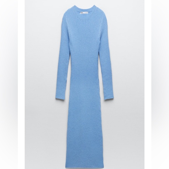 Zara | Dresses | Nwt Zara Ribbed Knit Dress | Poshmark